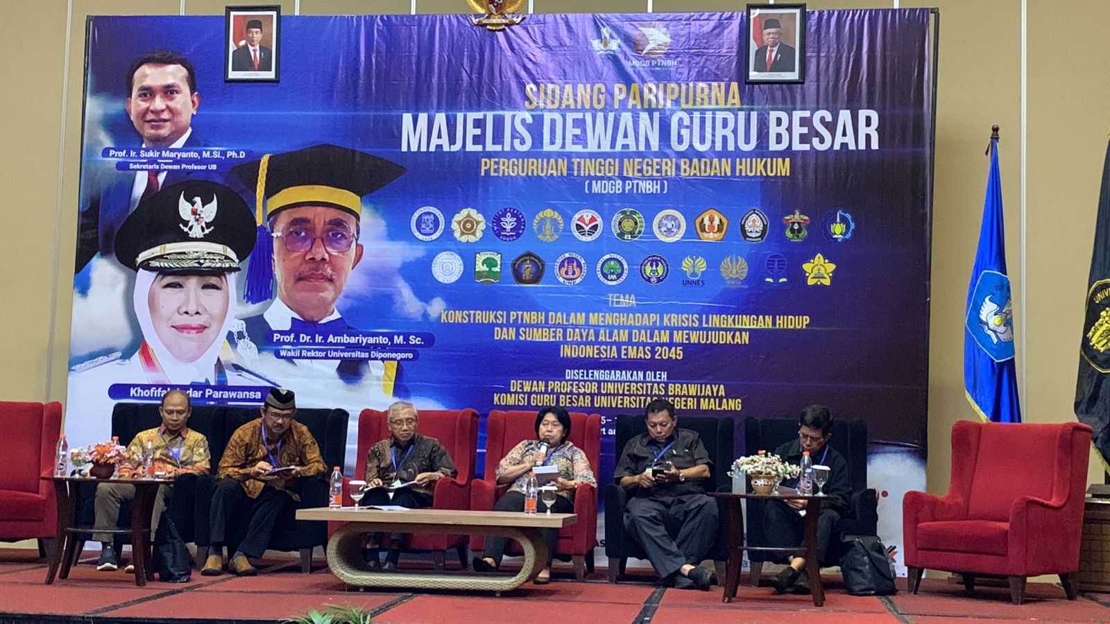 pertemuan Majelis Dewan Guru Besar PTNBH (MDGB PTNBH) se-Indonesia